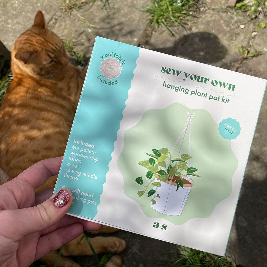 Hanging plant pot kit - easy crafts in small spaces – Another Studio