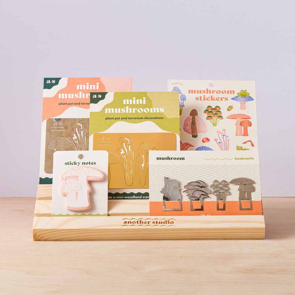 Wooden POS - mushroom gifts example – Another Studio